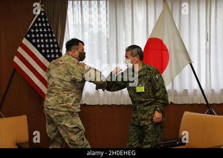 Col. Jonathan D. Haight, U.S. Army Japan deputy commander, and Command ...