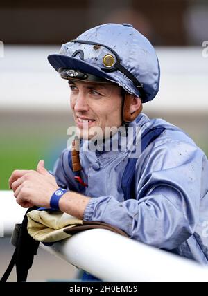 Jockey Kevin Stott after competing in the talkSPORT Powered By Fans ...