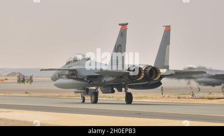 Weapon Systems Officer Capt. Lacie Hester steps to her chosen ride, an ...