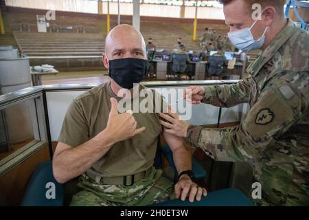 Command Sgt. Maj Thomas Marnoch, command sergeant major for the 25th ...