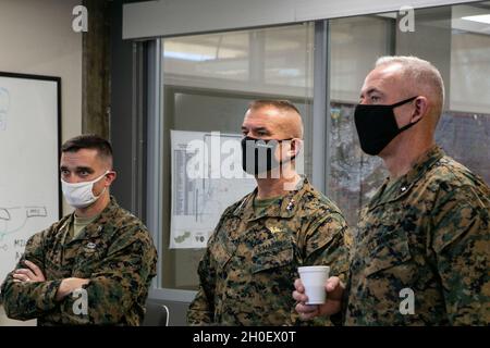 Lt. Gen. Karsten Heckl, Brig. Gen. Daniel B. Conley, and Col. Charles B ...