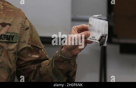 A U.S. Army Soldier from the 318th Psychological Operations Company ...