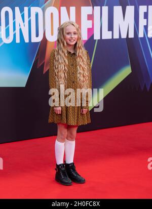 LONDON, ENGLAND - OCTOBER 12: Olive Tennant attends the ‘Belfast ...