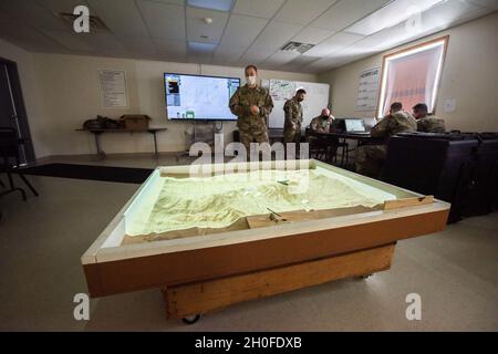 Soldiers from the 181st Infantry Brigade, 1st Battalion, 310th Regiment ...