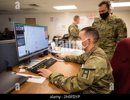 Soldiers from the 181st Infantry Brigade, 1st Battalion, 310th Regiment ...