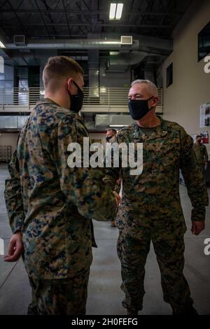U.S. Marine Corps Sgt. Aidan Pederson, an explosive ordnance disposal ...