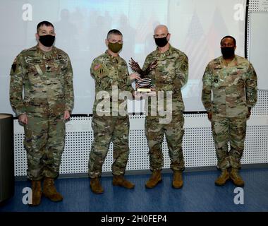 U.S. Army Col. Timothy MacDonald, 18th Military Police Brigade ...