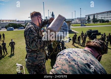 U.S. Marine Corps Sgt. Adam Koffron, an explosive ordnance disposal ...
