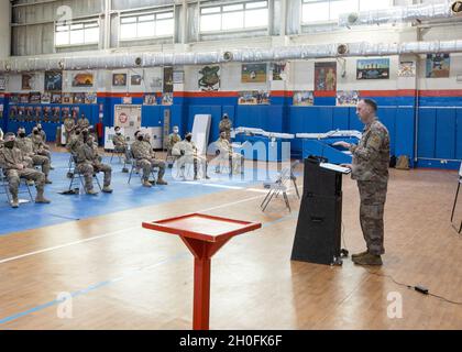 Brig. Gen. Justin Swanson, deputy commanding general, 1st Theater ...