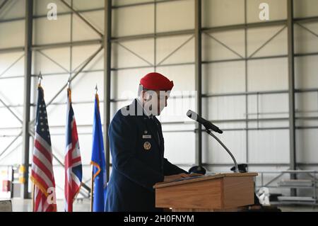 Lt Col Jared Williams took command of the 67th Special Operations ...