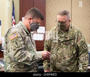 The Adjutant General of the Indiana National Guard, Brig. Gen. Dale ...