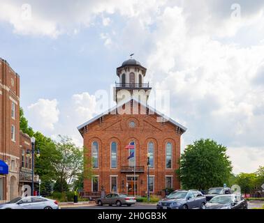 Angola, Indiana, USA - August 21, 2021: The Sojourner Truth statue by ...