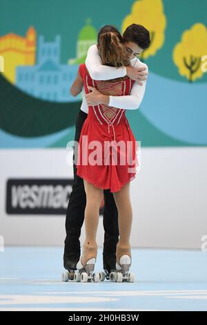 ROBERTA SASSO - GHERARDO ALTIERI DEGRASSI, Italy, performing in Junior ...
