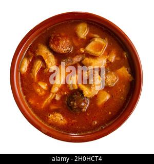 Callos Madrilena Tripe Madrid style recipe from spain Tapas Stock Photo ...