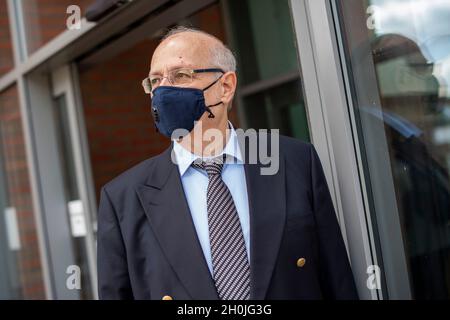Chair Joshua Rowe poses at King David School in Greater Manchester, UK ...