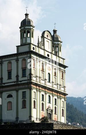 Tresivio - Valtellina (IT) - Sanctuary of the Santa Casa Lauretana ...