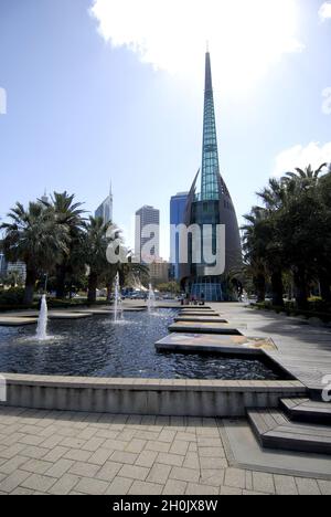 Bell Tower Perth city centre Western Australia Stock Photo - Alamy