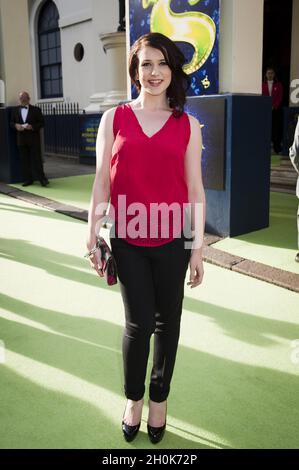 Danielle Hope (Dorothy, Wizard of Oz) and guest arrive at the opening ...