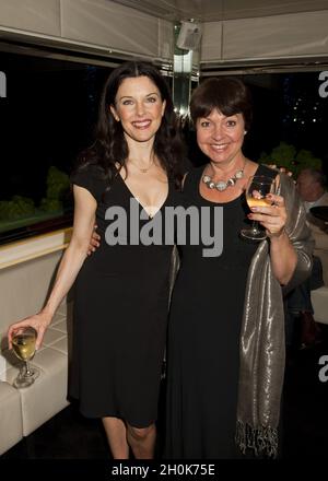 Josefina Gabrielle and Tessa Peake-Jones at the opening night after ...