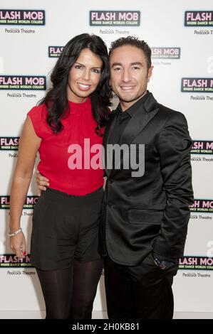Vincent Simone and girlfriend attend the opening night of Flash Mob at ...