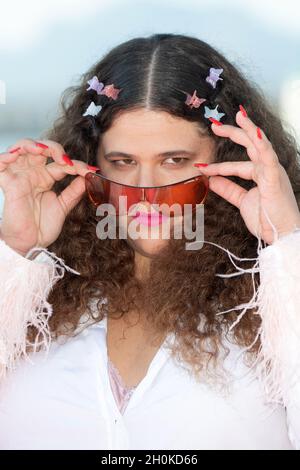 France. Cannes, on October 13, 2021, Maya Landsman and Einat Holland ...