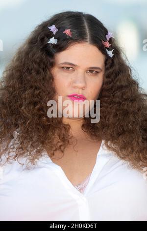 France. Cannes, on October 13, 2021, Maya Landsman attends the Sad City ...