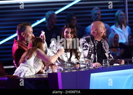 The jury, from left Kishti Tomita, Alexander Kronlund, Katia Mosally ...