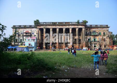 Dilapidated Andul Royal Palace. The colossal mansion of Anandadham or ...