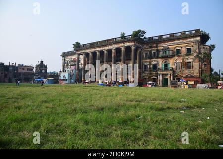 Dilapidated Andul Royal Palace. The colossal mansion of Anandadham or ...
