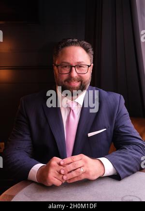 Interview portraits of Jason J. Miller, CEO, GETTR. 21.09.2021 ...