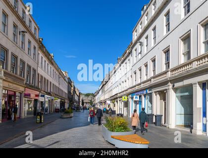 Shops on Reform Street, Dundee, Scotland, UK Stock Photo - Alamy