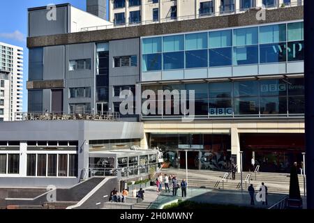 BBC Birmingham, Mailbox shopping centre. UK Stock Photo - Alamy