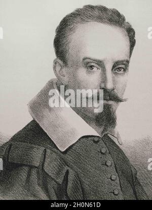Francisco Ribalta (1565-1628). Spanish Baroque painter. Illustration by ...