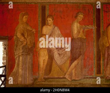 Painting depicting the slavery of women in the Babylonian Marriage ...