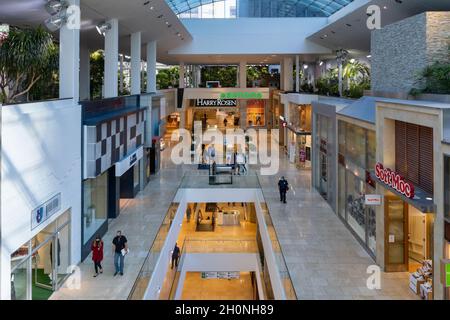 Interior of Core Shopping Centre, mall at downtown Calgary, Alberta ...