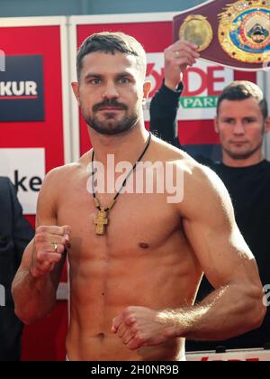 Cruiserweight boxer Roman Fress with WBO Inter-Continental belt after ...