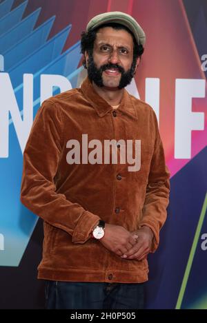 Adeel Akhtar attends the UK Premiere of "Ali & Ava" during the 65th BFI ...