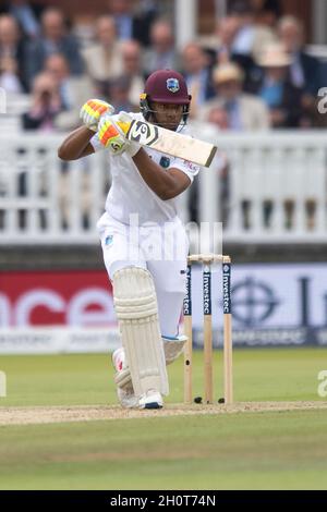 West Indies' Kieran Powell bats during the first day of the first ...