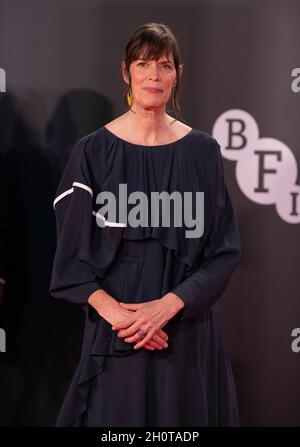LONDON, ENGLAND - OCTOBER 13: Clio Barnard attends the World Premiere ...