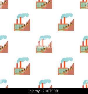 Coal factory pattern seamless background texture repeat wallpaper ...