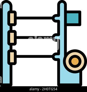 loom machine icon, linear design Stock Vector Image & Art - Alamy