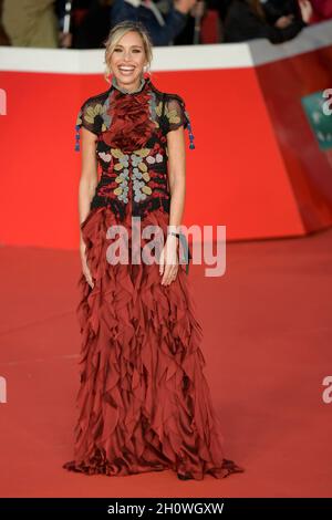 Monica Marangoni attends the red carpet of the film, The eyes of Tammy ...