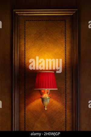 house, design, lamp, wood paneling, houses, designs, lamps Stock Photo ...