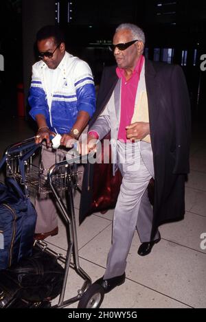 Ray Charles 1993 Credit: Ralph Dominguez/MediaPunch Stock Photo - Alamy