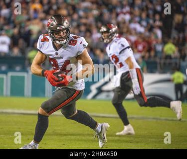 Philadelphia Eagles' Cameron Tom in action during a preseason NFL ...