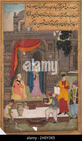 The painting 'Simeon in the Temple' depicts the biblical story of ...