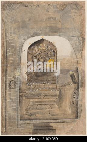 painting, hindu, hindu temple, shiva, drawing, hindu temples, shivas ...