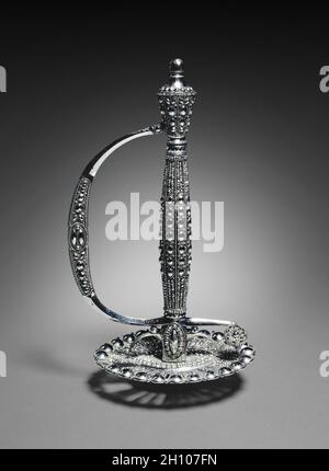 Sword with Jeweled Hilt Stock Photo - Alamy