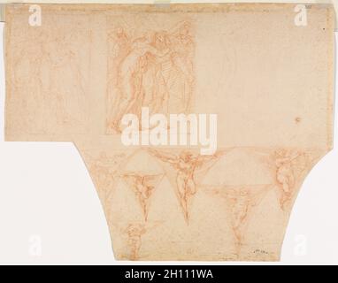 Christ on the Road to Calvary 1552 Battista Franco said Semolei 1510 ...