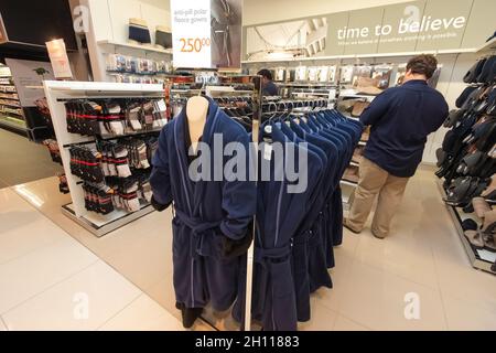 Interior of Woolworths clothing store Stock Photo - Alamy